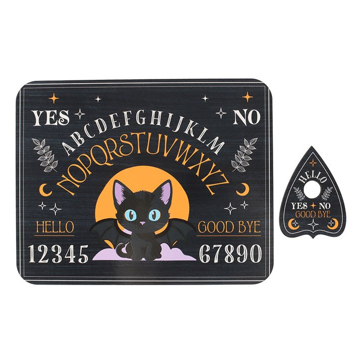 Cute and Creepy Bat Cat Ouija Board – Twisted Earth
