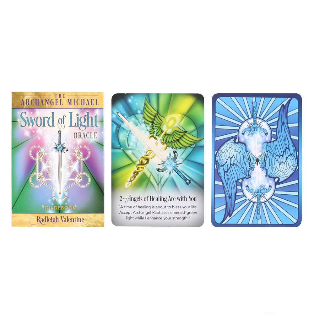 The Archangel Michael Sword of Light Oracle Cards – Twisted Earth
